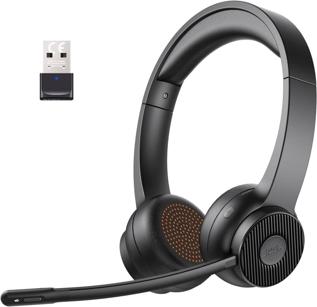 Casque Micro Antibruit Bluetooth + sans Fil via USB EKSA Telecom H16 ...