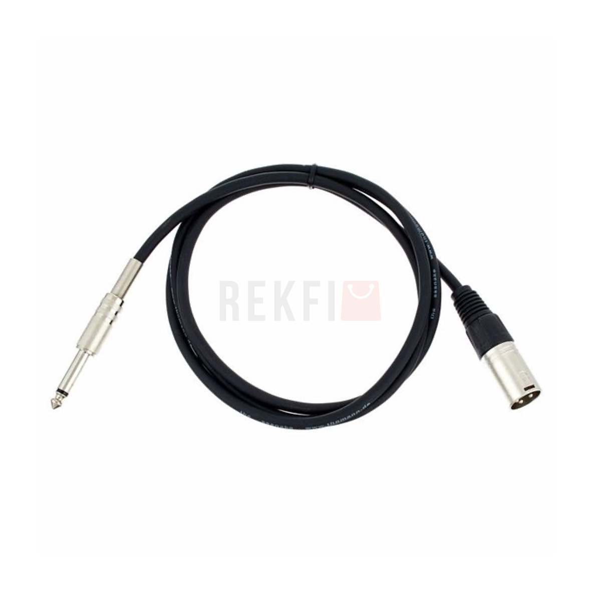 Câble audio XLR mâle/Jack mono 6,3mm the sssnake MXP1015 1,5m - Rekfi ...